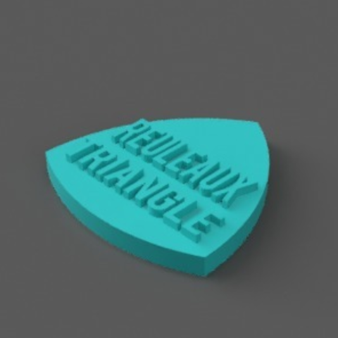 Download free STL file Reuleaux Triangle • 3D printing object ・ Cults